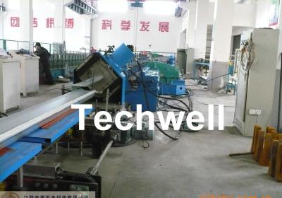 China Gimbal Gearbox Drive U Channel Cold Roll Forming Machine for Steel U Channel, U Section, U Profile for sale