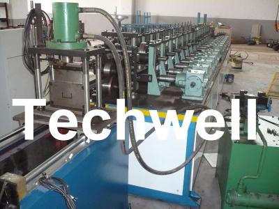 China Gimbal Gearbox Drive U Channel Cold Roll Forming Machine for Steel U Channel, U Section, U Profile for sale