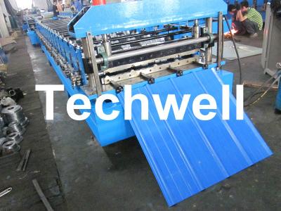 China Rolo da folha do perfil do painel do telhado TW-18-271.7-814 que forma a máquina com 14 estações de formação à venda