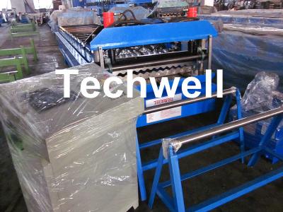 China Het Dak van het staalmetaal/Dakwerkblad dat Machine voor 0.2 - 0.8mm Materiaal maakt Te koop