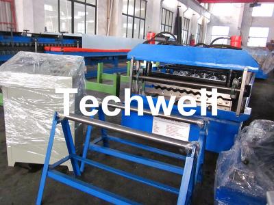 China Het Dak van het staalmetaal/Dakwerkblad dat Machine voor 0.2 - 0.8mm Materiaal maakt Te koop