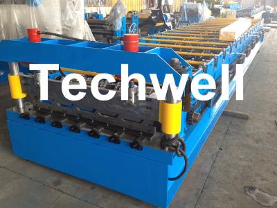 Cina Rotolo dello strato del tetto del metallo che forma macchina, coprente strato che fa macchina con 20 stazioni di formazione in vendita