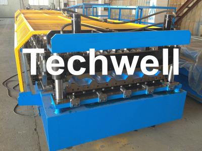 Cina Rotolo di rivestimento del tetto IBR del metallo che forma macchina per spessore del materiale di 0.8mm - di 0,3 in vendita