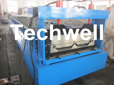 Cina Rotolo unito segreto tagliente idraulico del pannello del tetto 5.5KW che forma macchina con CE in vendita