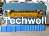 China Double Layer Corrugated IBR Roll Forming Machine For Two Different Profiles for sale