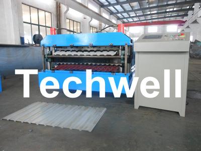 China Double Layer Roofing Sheet Roll Forming Machine For Roof Cladding, Wall Cladding for sale