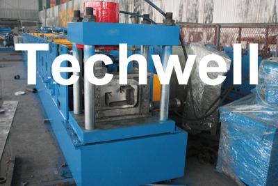 Cina Bobina di G.i/acciai al carbonio otturatore del rullo di 2.5mm - di 1,5 che forma macchina per il rotolamento della pista di porta in vendita