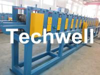 China Automatic Roller Shutter Door Roll Forming Machine With PLC Computer Control System for sale