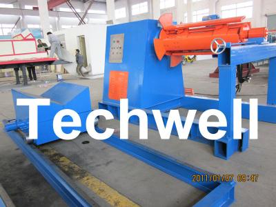 中国 高速 0 - 15m/min 機械を曲げる伸びる速度 5 のトン自動 Uncoiler/Decoiler 販売のため