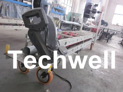 Cina Acciai rotolo portatile di 26 - di 29 GA Rainspout che forma macchina per la discesa di colata dell'acqua piovana in vendita