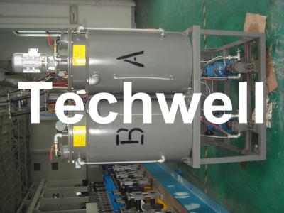Cina sportello della schiuma dell'unità di elaborazione di velocità 3-12m/min che forma macchina con la macchina a iniezione della schiuma dell'unità di elaborazione in vendita