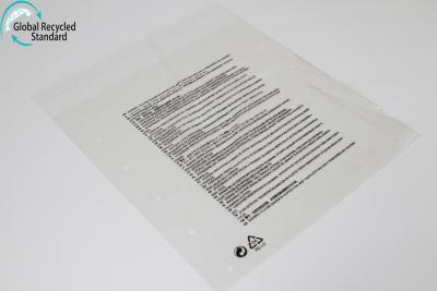 中国 リサイクルされた服 リサイクルされたポリバッグ-GRS ((GLOBAL RECYCLED STANDARD) 認証 販売のため