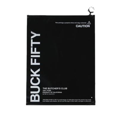 Cina Sacchetti di plastica riciclata rettangolari con chiusura a cerniera in vendita