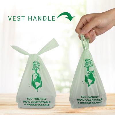 Cina ODM Sacchetti di rifiuti di plastica riciclata rettangolare riutilizzabile per la gestione dei rifiuti in vendita