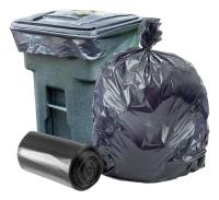 China Garbage Sack Recycled Trash Bag Leak Proof Rectangular for sale