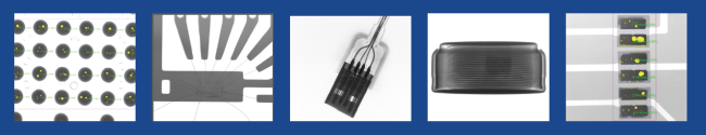 Chipset Lead frame Inner Quality Inspection by Unicomp 5um closed tube  AX7900  X Ray Machine 1