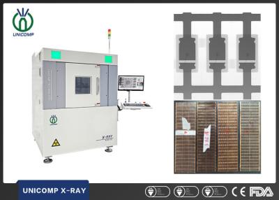 China opinión oblicua del tubo AX9100 Unicomp X Ray Machine FPD del cierre 5um para la inspección de IC Semicon en venta