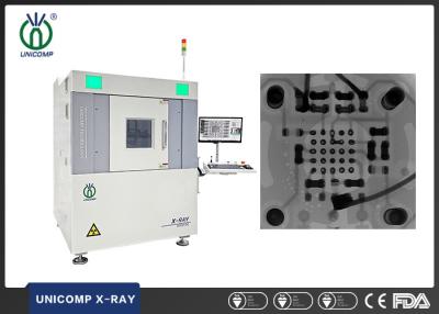 China Tubo del cierre de AX9100 Unicomp X Ray Machine 130kV para PCBA BGA QFN que suelda el control vacío en venta