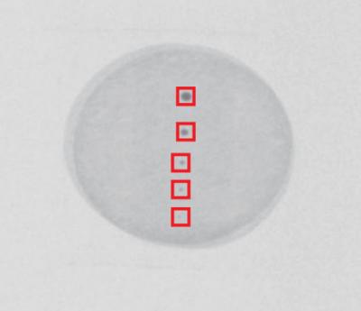 中国 高解像度ダイオード配列 X線検出器 スナック食品 異物検出 販売のため