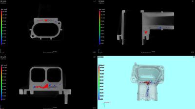 Cina 160KV 3D Computed Tomography X-Ray Machine Unicomp UNCT3100 For Automotive Casting Parts Non-Destructive Testing in vendita