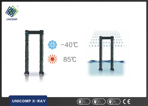 Passeggiata portatile di sicurezza multi- di zona tramite il metal detector 8/16/24 zone di rilevazione