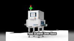 Unicomp UNX4015N Food Scanner Detects Glass Ceramic