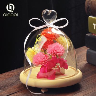 China Manufacturer Experience Classical Design decorative glass dome for christmas for sale
