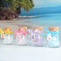 Cina Wholesale 80ml wishes glass bottle pudding bottle in vendita