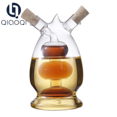 Professional manufacturer Super Quality 2 in 1 oil and vinegar dispenser