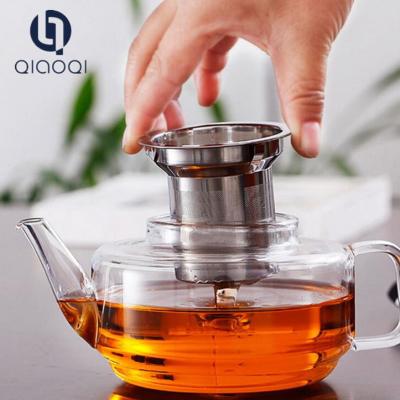 China Desktop Decoration Cute Promotion glass tea pot for drinking treats for sale