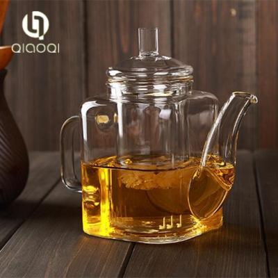 China heat resistant glass teapot 360ml for sale