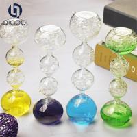 중국 2018 hot selling unique liquid bubbles hourglass for kids 판매용