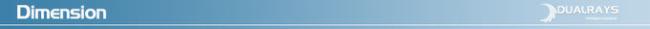 5ft Slim LED Tri Proof Light 50W 160Lm/W Full Plastic Batten IP65 for Parking Lot