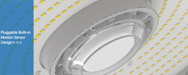 Dualrays NSF IP69K IK10 UFO High Bay Light For Food Industry