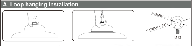Dualrays NSF IP69K IK10 UFO High Bay Light For Food Industry