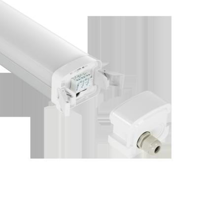 China Dualrays Heat Dissipation LED Tri Proof Light Industrial 48 Inch Led Tube Light 80W for sale