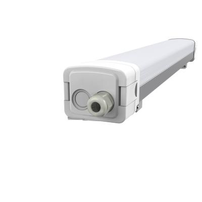 China Dualrays Heat Dissipation LED Tri Proof Light Industrial 48 Inch Led Tube Light 80W for sale