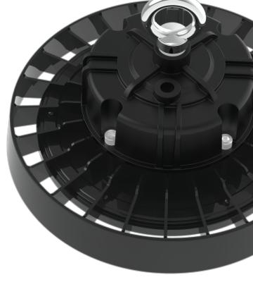 中国 Dualraysの運転者UFO LED高い湾ライトOSRAM/クリー族LEDs 1-10VDC DALI/PIRセンサー 販売のため