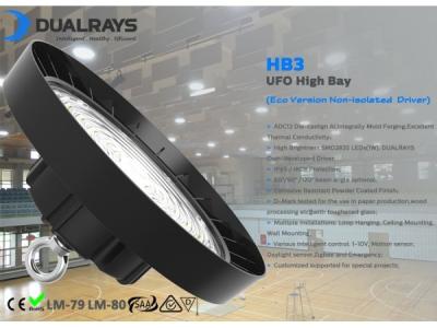 Cina Buona luce Bell 100W 140LPW IP65 della baia del UFO di dissipazione di calore alta 50000 ore di durata in vendita
