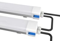 China Dualrays LED Triproof Light Buckle End Cap Easy Installation High Luminous Efficacy for sale
