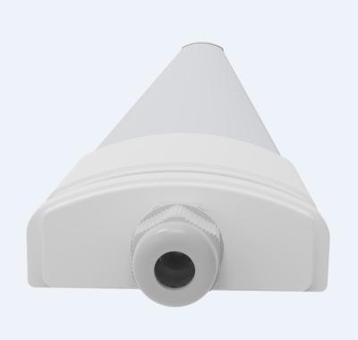 Cina D2.5 LED Triproof Lighting Suspension  Wall Mounting Hi-Slim & Buckle End Cap Design For Labor Cost Saving in vendita