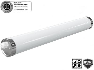 China 120° 200° 280° 360° Beam Angle IP69K IP67 TB6 LED Tubular Light with 130LPW 160LPW for Food Processing Plant Lighting for sale