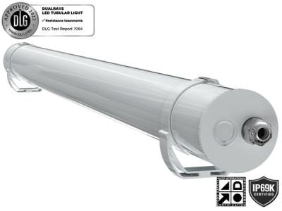 China 0.6m 20W IP69K IK10 TB7 LED Tubular Light especially for Food Processing Plant, Chemical Facilities, Animal Stable Warehouse,Car Washing Place for sale