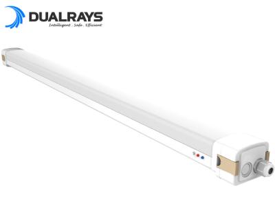China 5ft/62W D5 LED Moisture-proof Light with DIP Switchable Power/3CCT 160LPW Efficiency with 6W@3Hours Emergency Optional for sale
