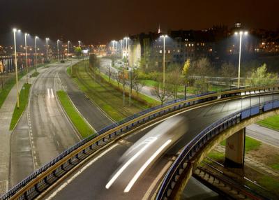 Cina iluminazione pubblica piana di 30W LED per il controllo intelligente di sicurezza del giardino in vendita