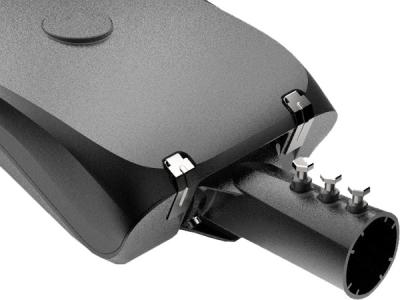 Cina Le serie 90W di Dualrays S4 impermeabilizzano le iluminazioni pubbliche all'aperto regolabili del LED muoiono alloggio della fusion d'alluminio in vendita