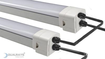 China 40W 4800lm LED Tri proof Lighting Fixture 2x36W Fluorescent Replacement for sale