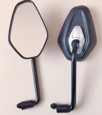 China HSJ0001 model rearview mirror with 8mm thickness and cb125 model compatibility for motorcycles for sale
