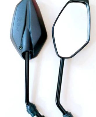 China HSJ00033 model motorcycle rearview mirror compatible with Honda Yamaha Suzuki side mirror for sale
