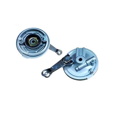 China CG125 Front Hub Cover Front Brake Drum Cover Assembly For 125 Pushrod Engine for sale